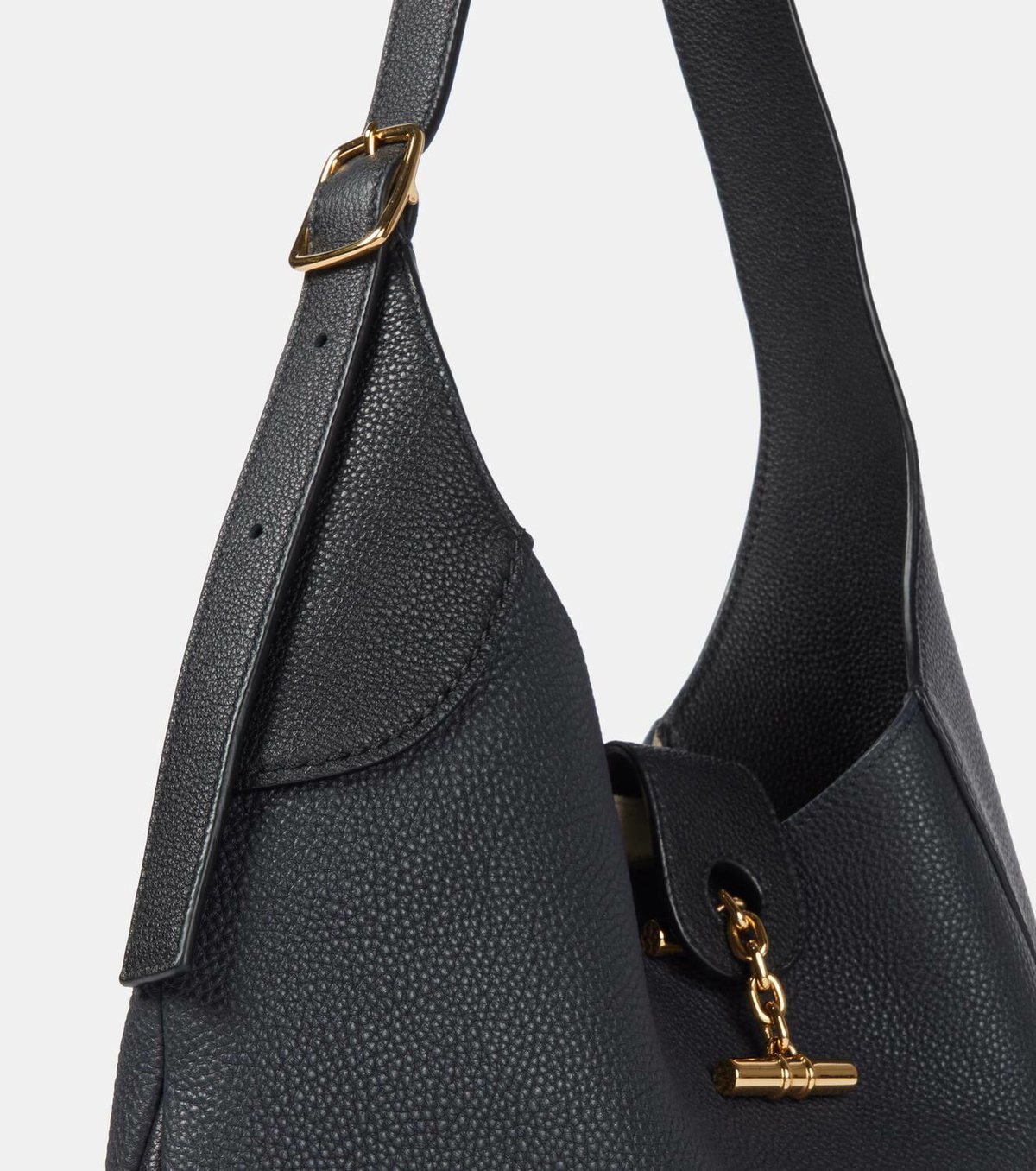 Loro Piana Bobbin Medium leather shoulder bag Loro Piana