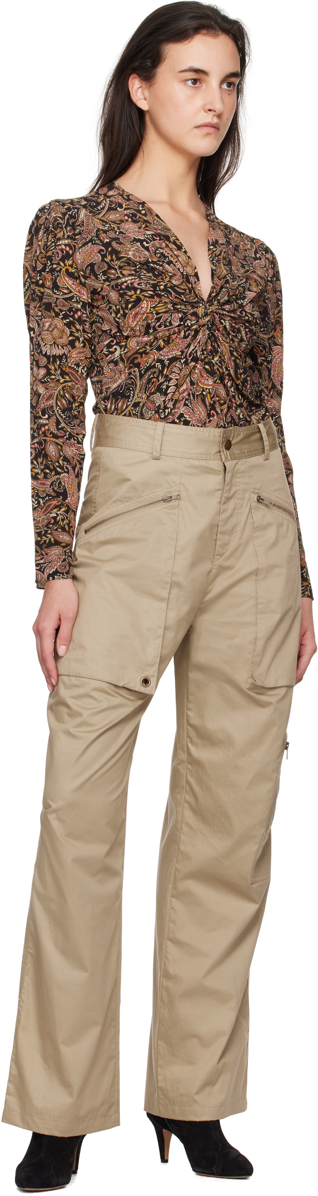 Isabel Marant Etoile Black Zekia Blouse Isabel Marant Etoile