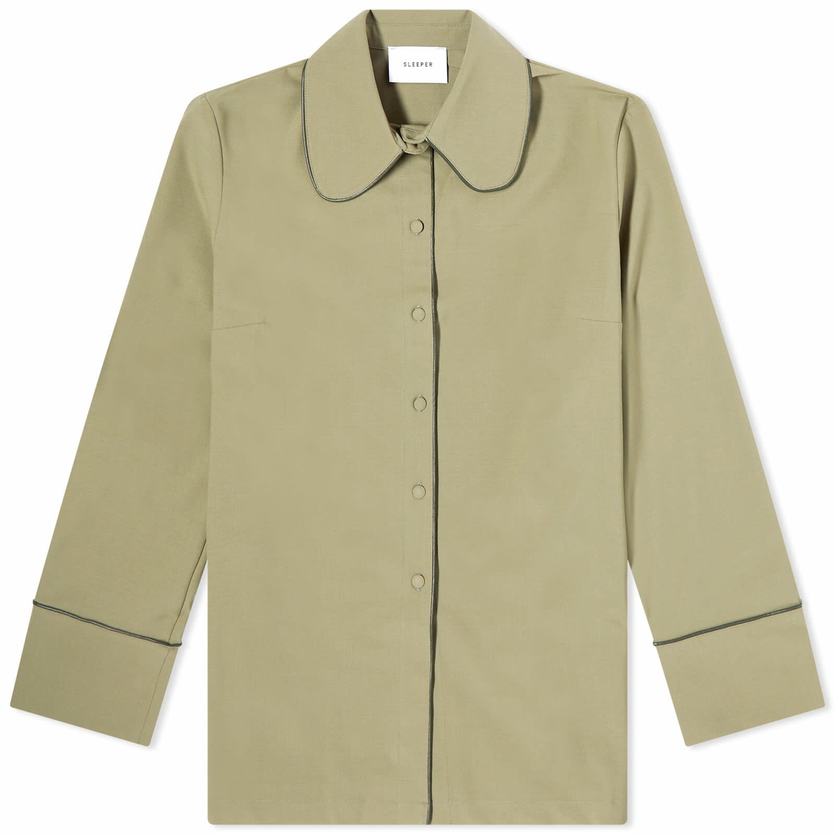 Sleeper Women's Off the Duty Shirt in Green Sleeper