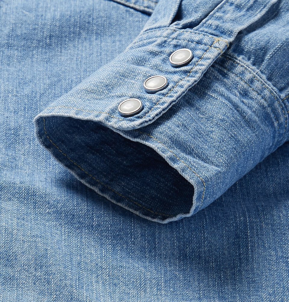 Beams - Denim Shirt - Men - Blue Beams F