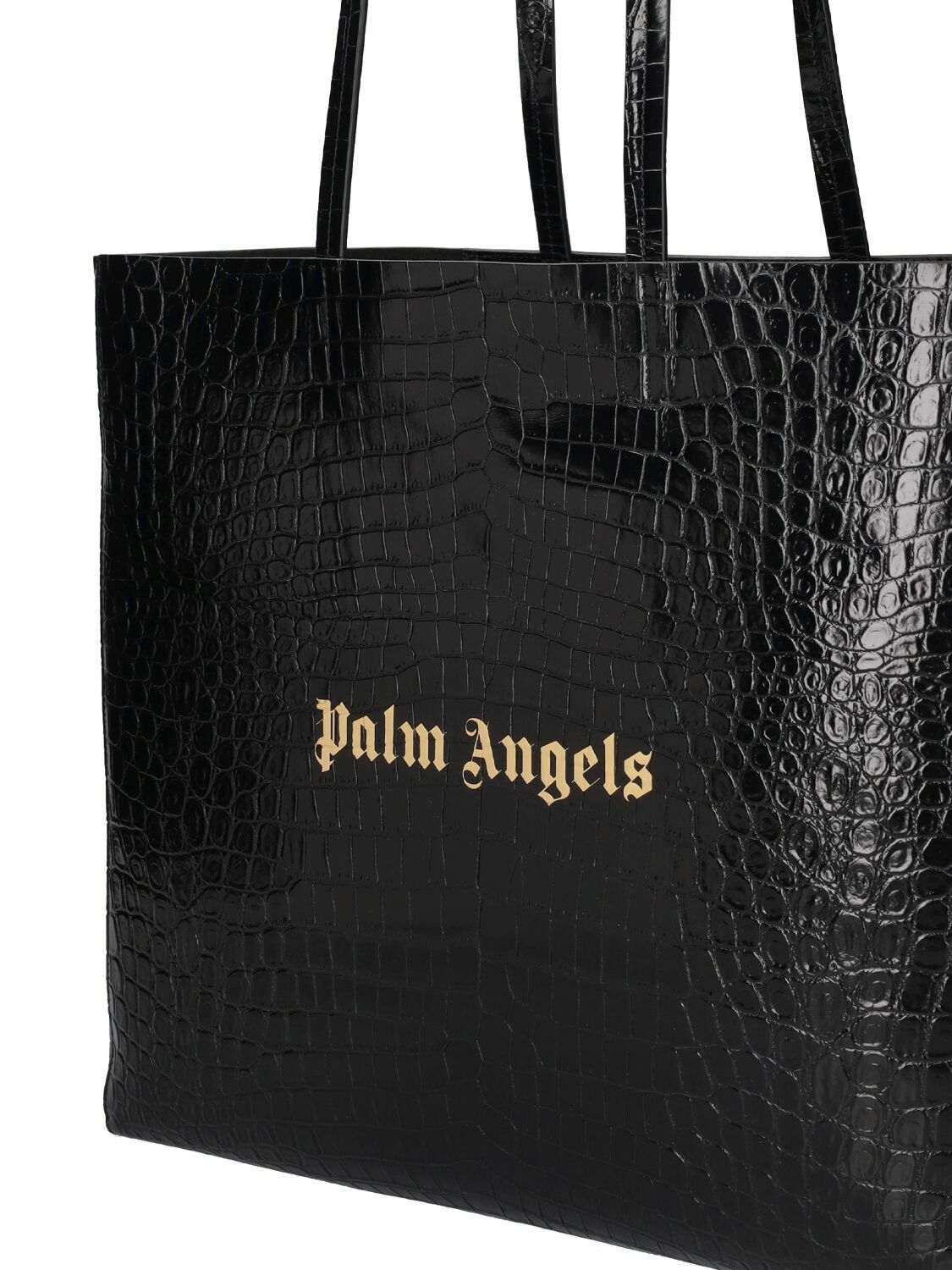 PALM ANGELS - Palm Leather Tote Bag Palm Angels