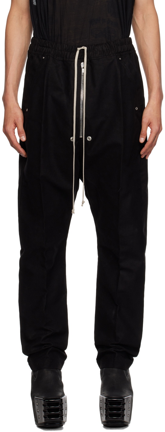 Rick Owens Black Bela Trousers Rick Owens