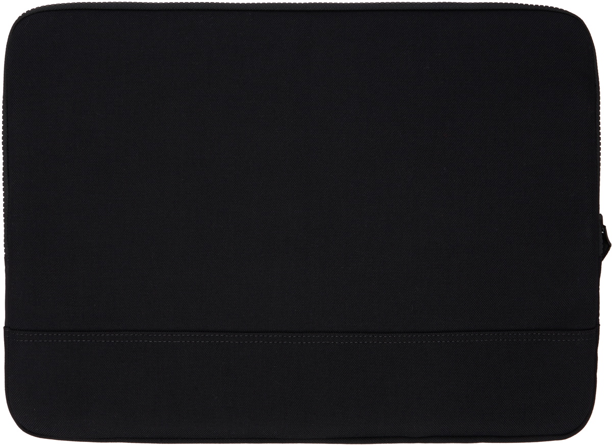 Stone Island Black Nylon Metal Laptop Case Stone Island