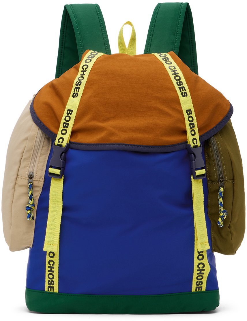 Bobo Choses Kids Multicolor Big B Backpack Bobo Choses