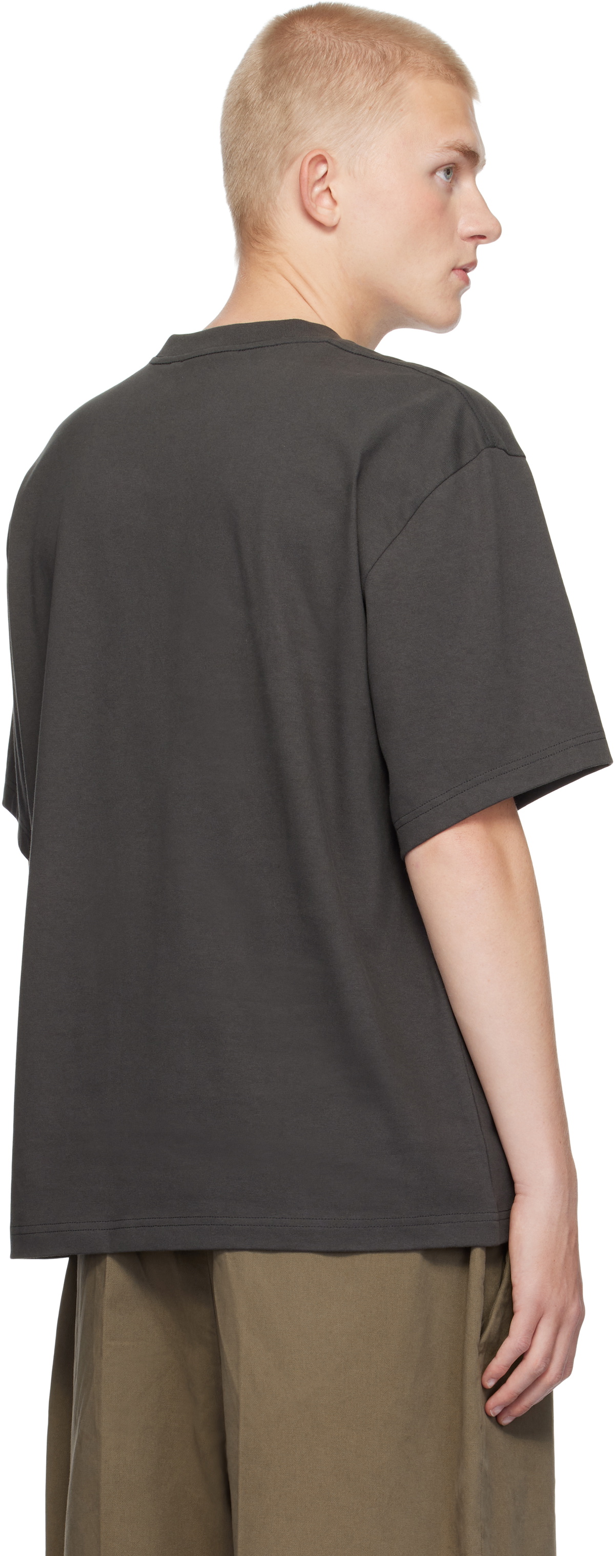 Axel Arigato Gray 'Château Axel' T-shirt Axel Arigato