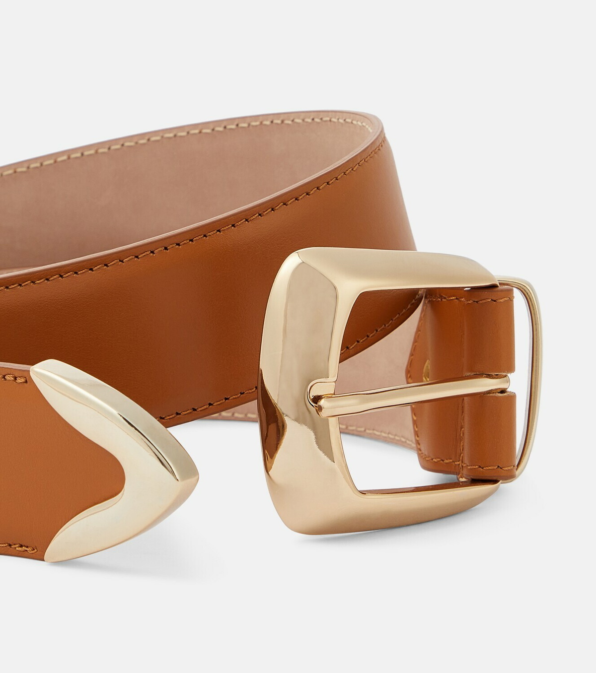 Khaite Bruno leather belt Khaite