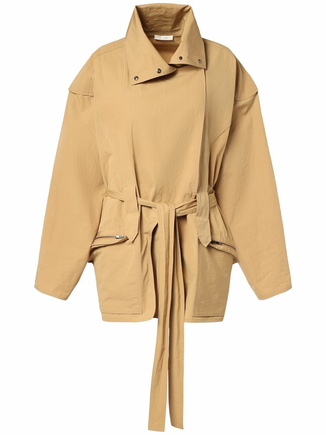 THE ROW Pierrick Papery Technic Belted Jacket The Row