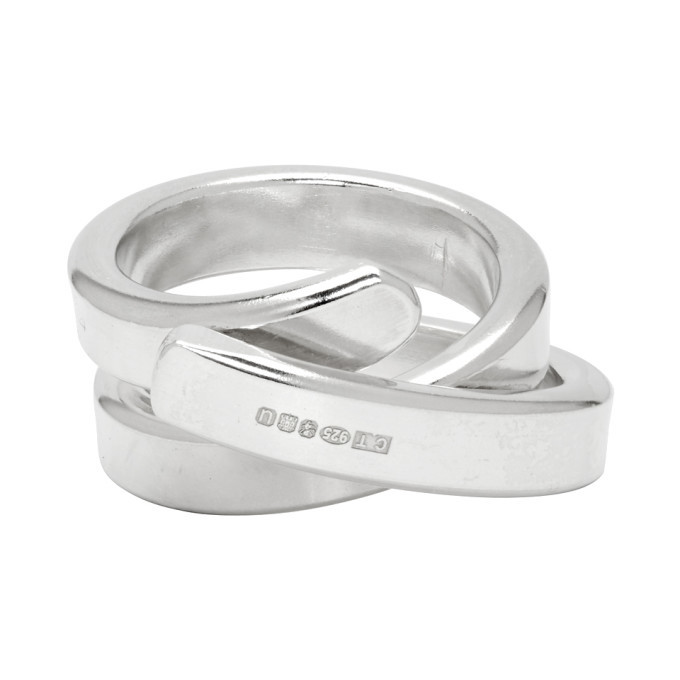 Chin Teo Silver Spiral Ring Chin Teo