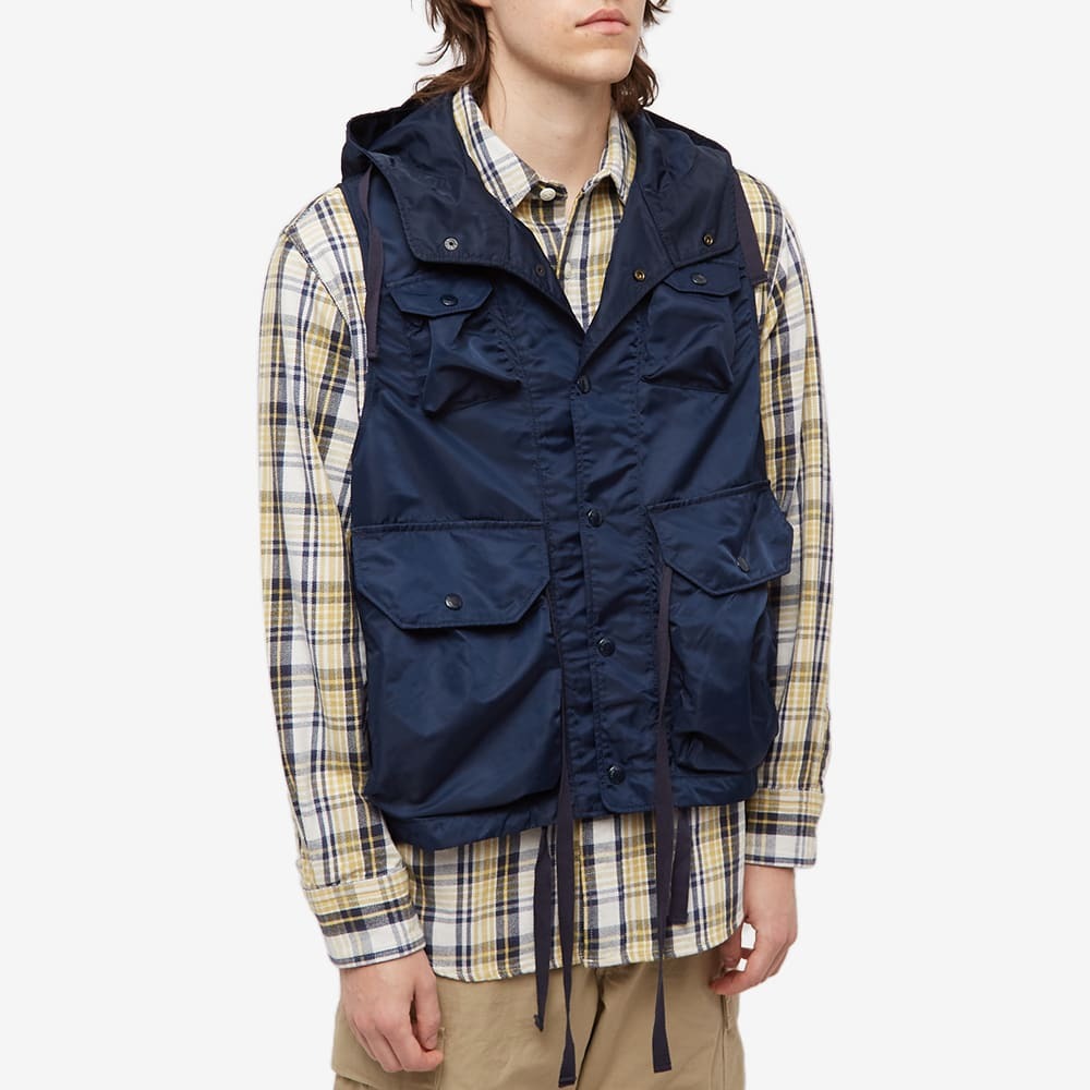 Engineered Garments Men's Field Vest in Navy Engineered Garments