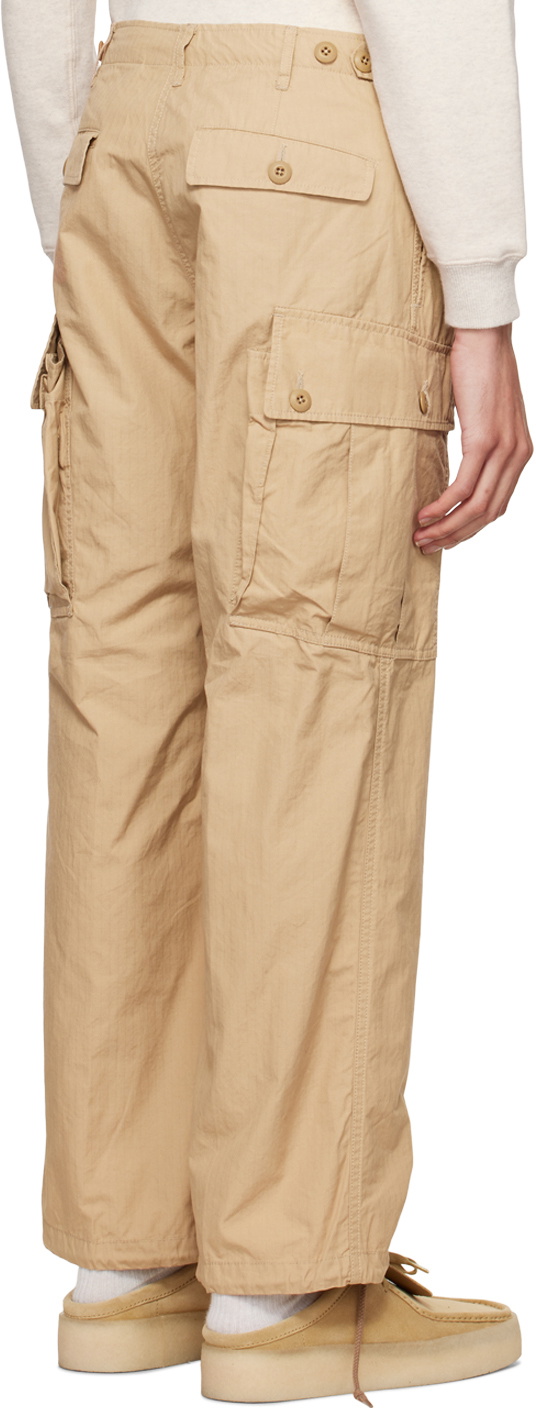 BEAMS PLUS Beige Military 6-Pocket Cargo Pants Beams Plus