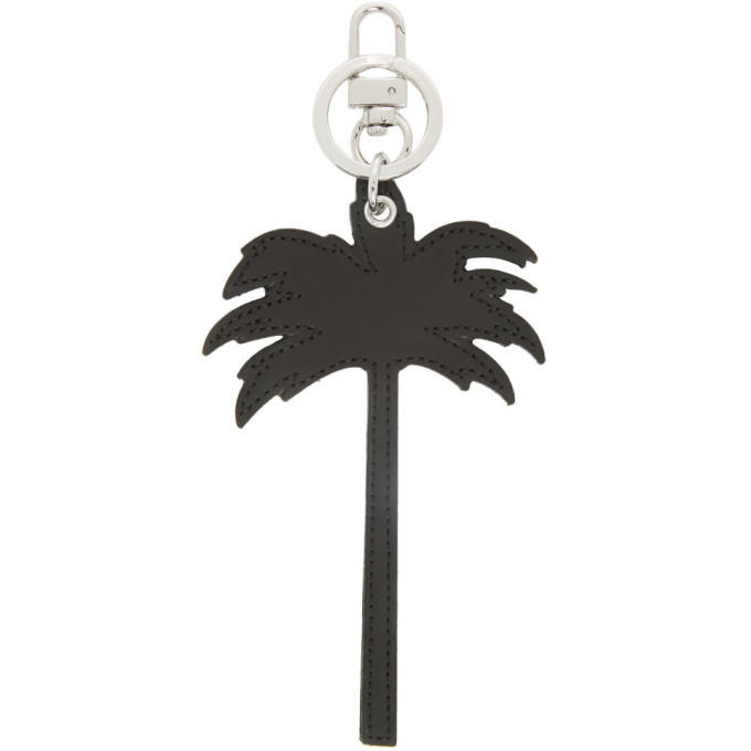 Palm Angels Black Palm Tree Keychain Palm Angels