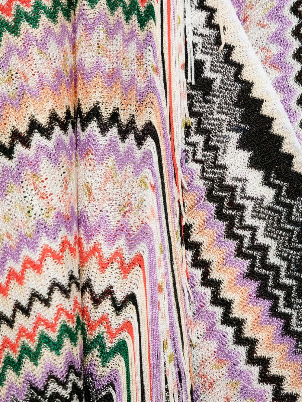 MISSONI - Scarf With Fringes And Pattern Missoni