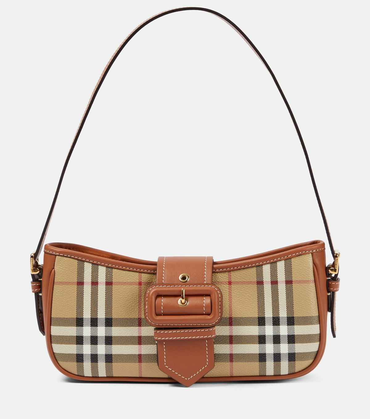 Burberry Burberry Check canvas shoulder bag Burberry