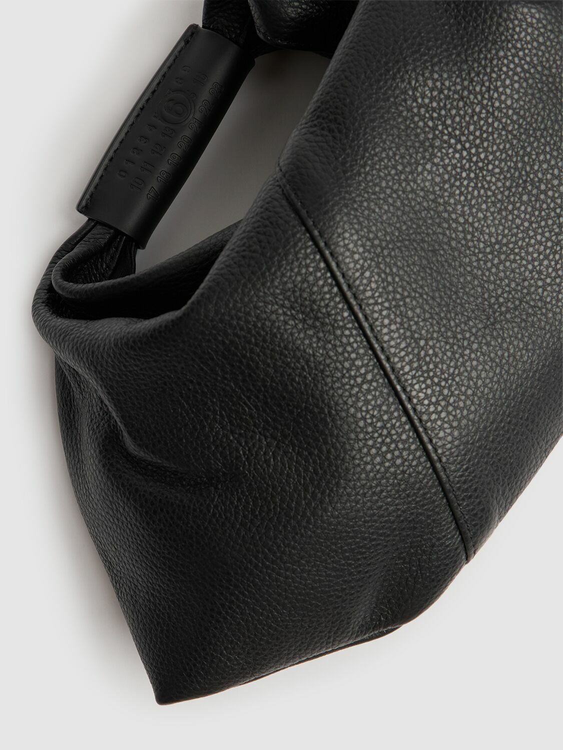 MM6 MAISON MARGIELA Mini Japanese Draped Grained Leather Bag MM6 Maison ...