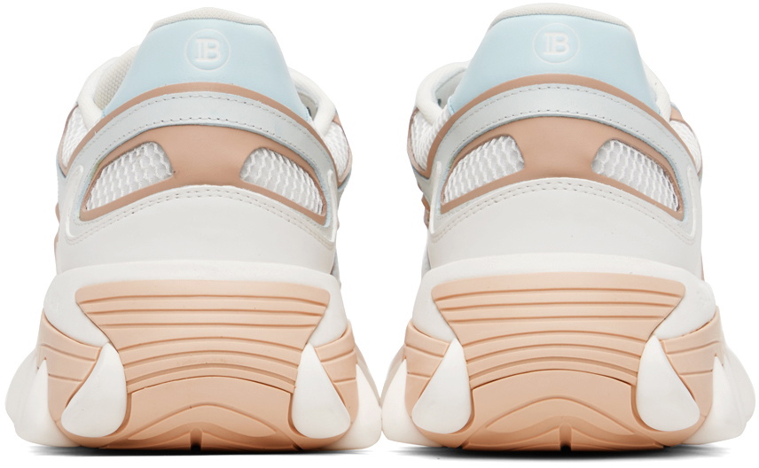 Balmain Blue & White B-East Sneakers Balmain
