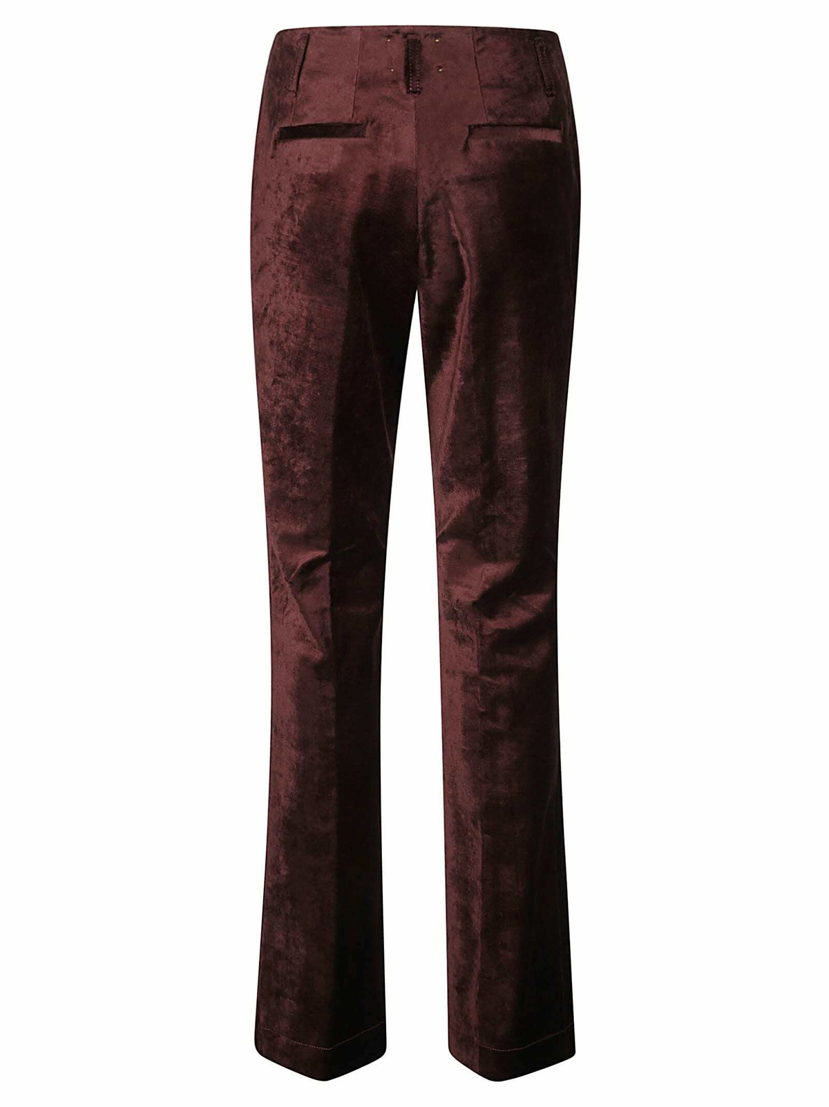 Forte_Forte Trumpet Pants In Cotton And Viscose Stretch Velvet Forte Forte
