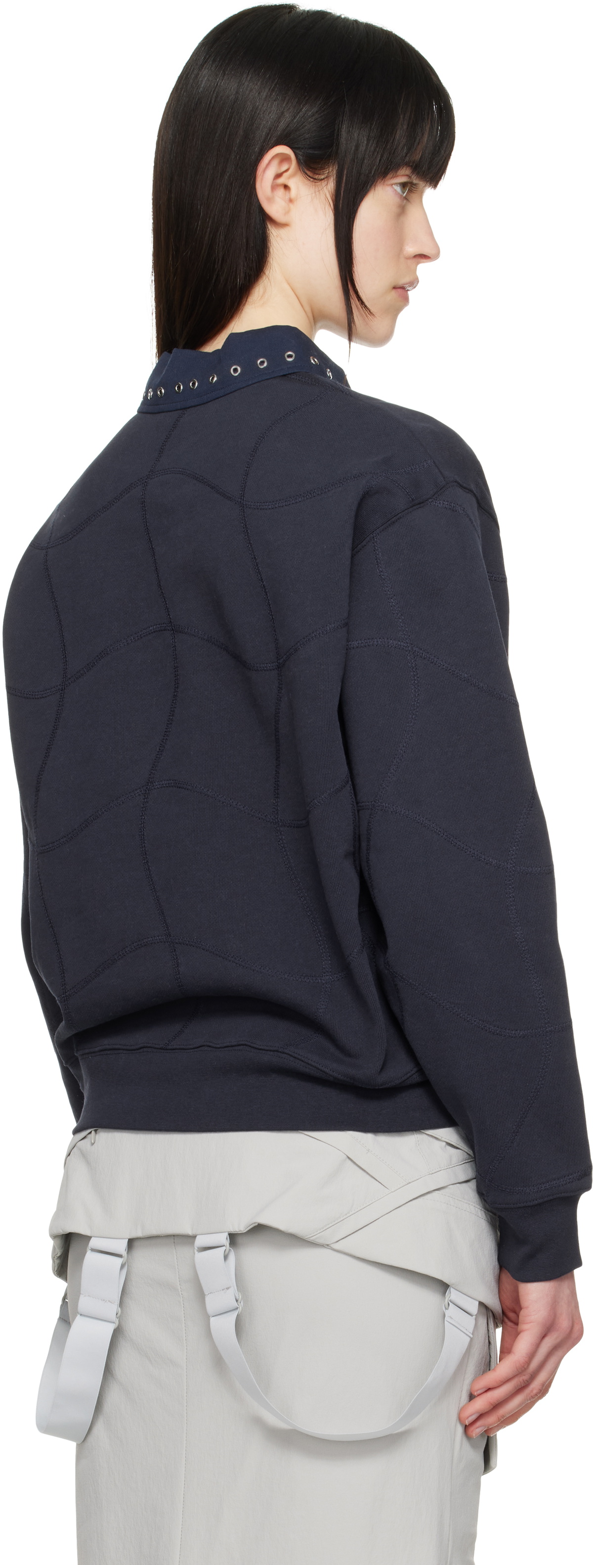 Dime Navy Wave Rugby Polo Dime