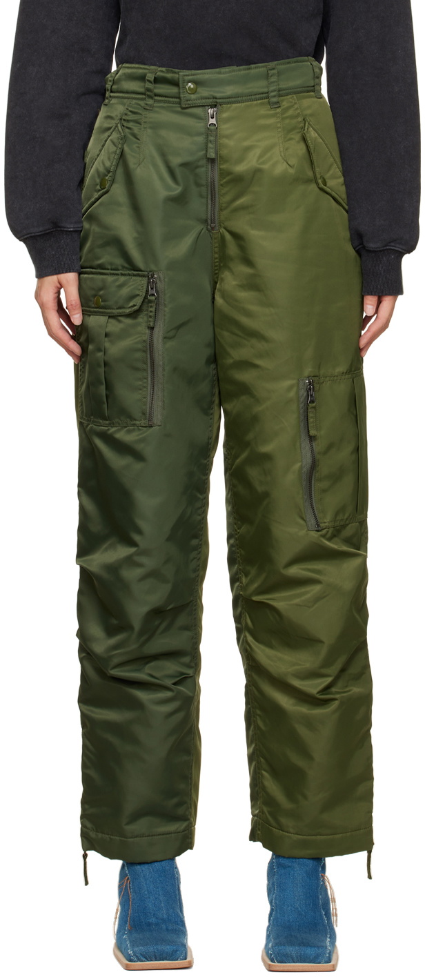 Andersson Bell Khaki Kaia Flight Trousers Andersson Bell