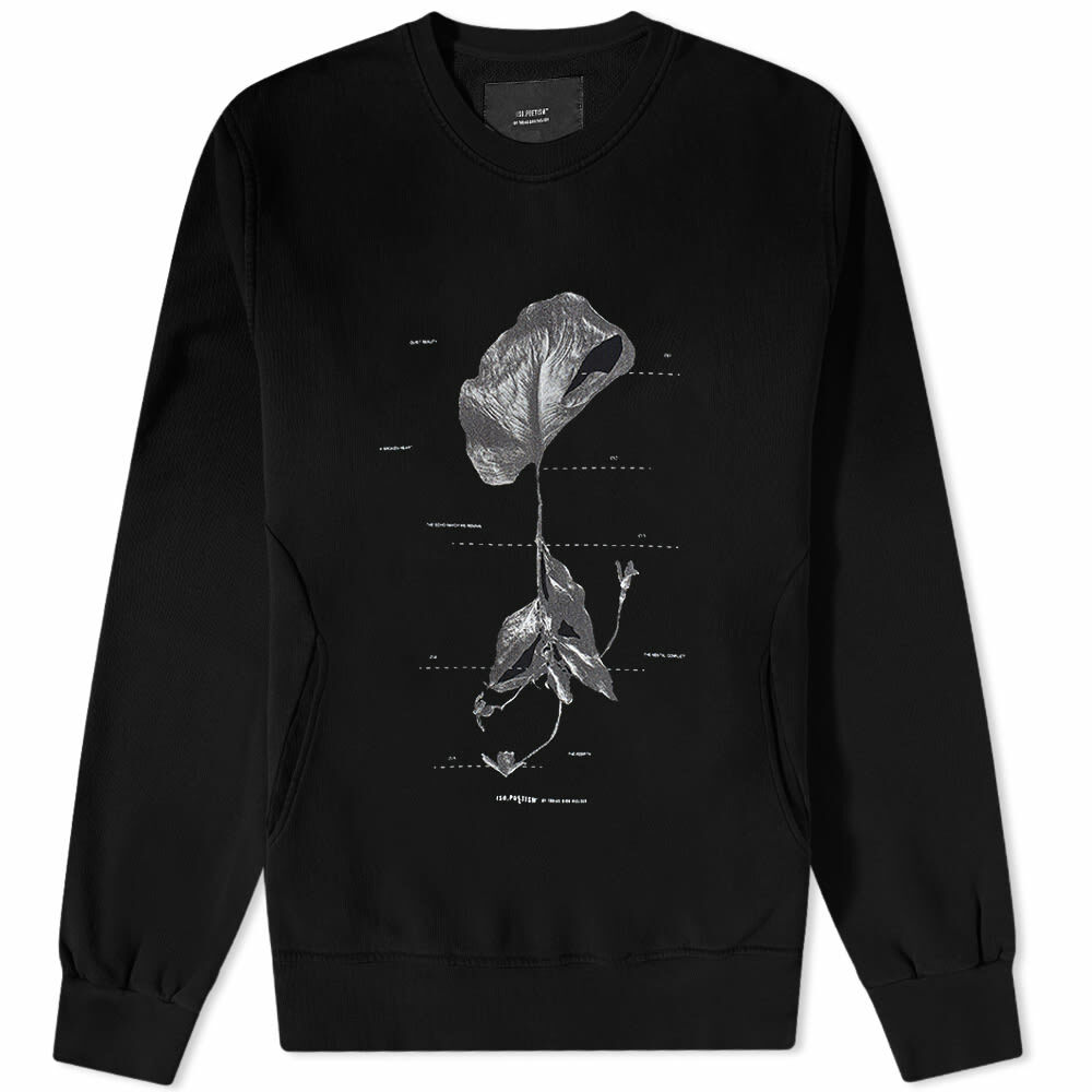 Tobias Birk Nielsen Men's Edgaras Serigraphy Crew Sweat in Black Tobias ...