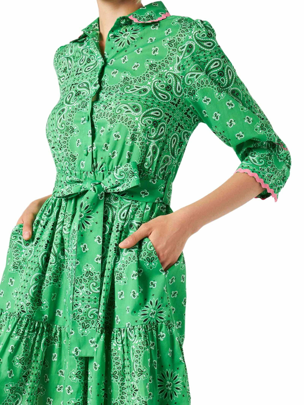 MC2 Saint Barth Bandanna Print Cotton Short Dress Daisi With ...