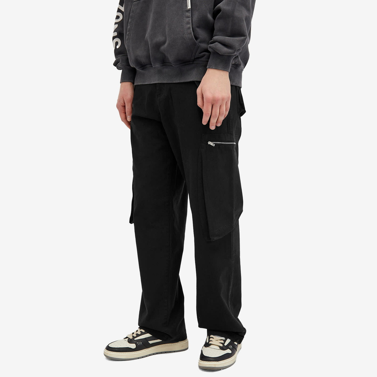 Represent Men's Workshop Cargo Pant in Black Represent