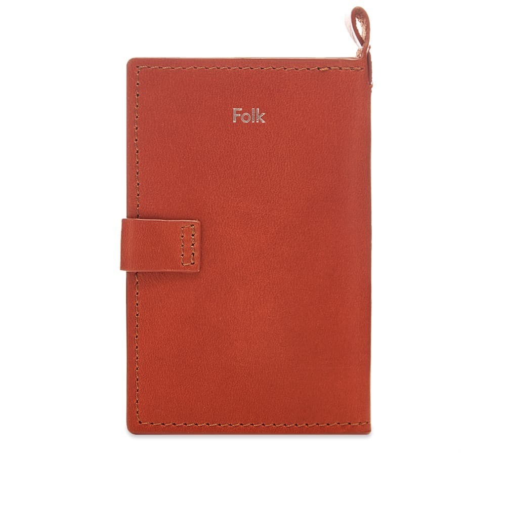 Folk Flip Card Holder Folk