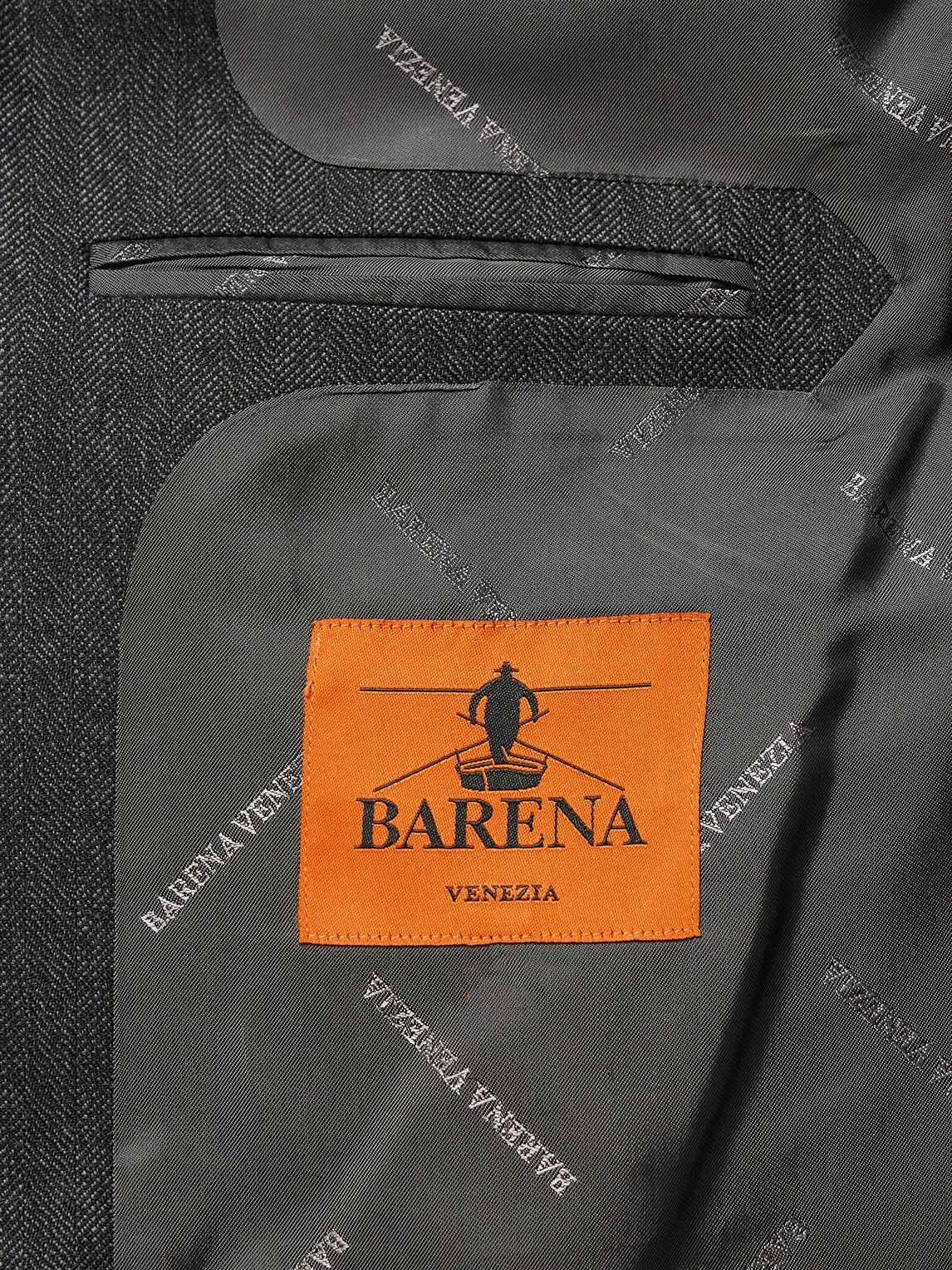 Barena - Virgin Wool Herringbone Blazer - Gray Barena