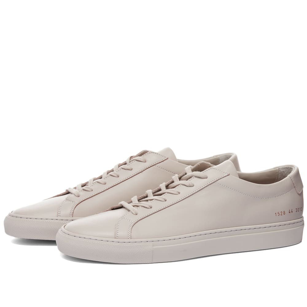 Common Projects Men's Original Achilles Low Sneakers in Carta Common ...