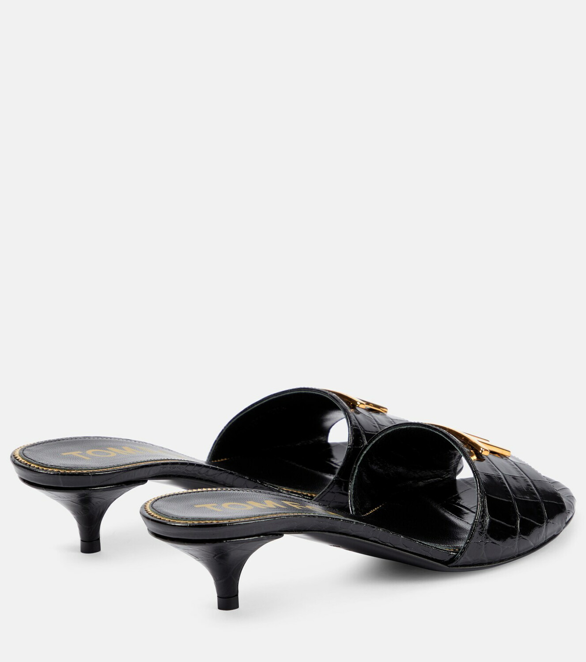 Tom Ford TF croc-effect leather mules TOM FORD