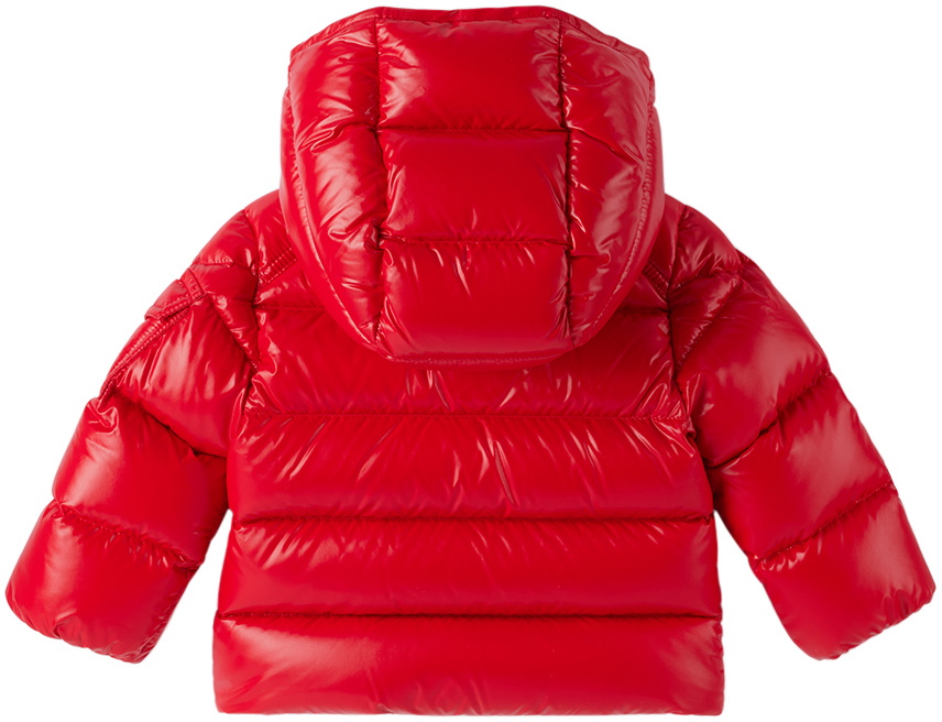 Moncler Enfant Baby Red Maya Down Jacket Moncler Enfant
