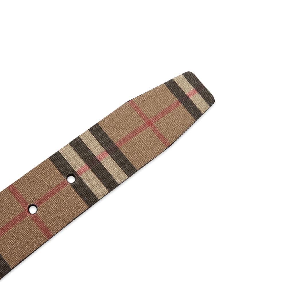 Burberry Men's Check Belt in Archive Beige Burberry