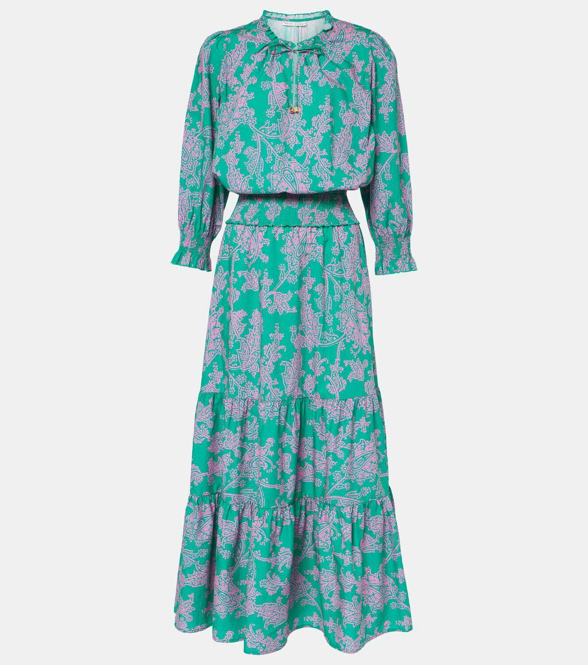 Heidi Klein Santa Rosa paisley cotton-blend maxi dress Heidi Klein
