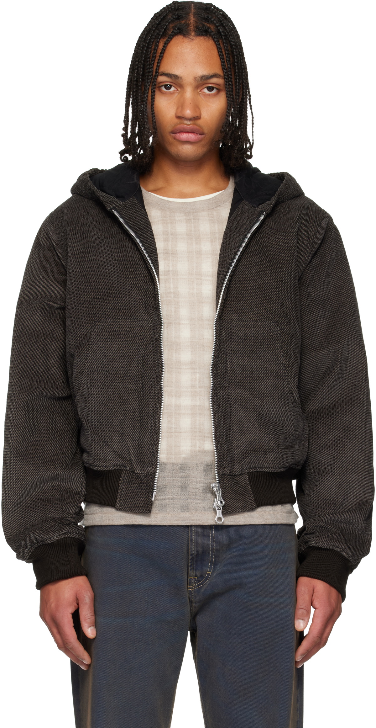 OUR LEGACY Brown Bank Jacket Our Legacy