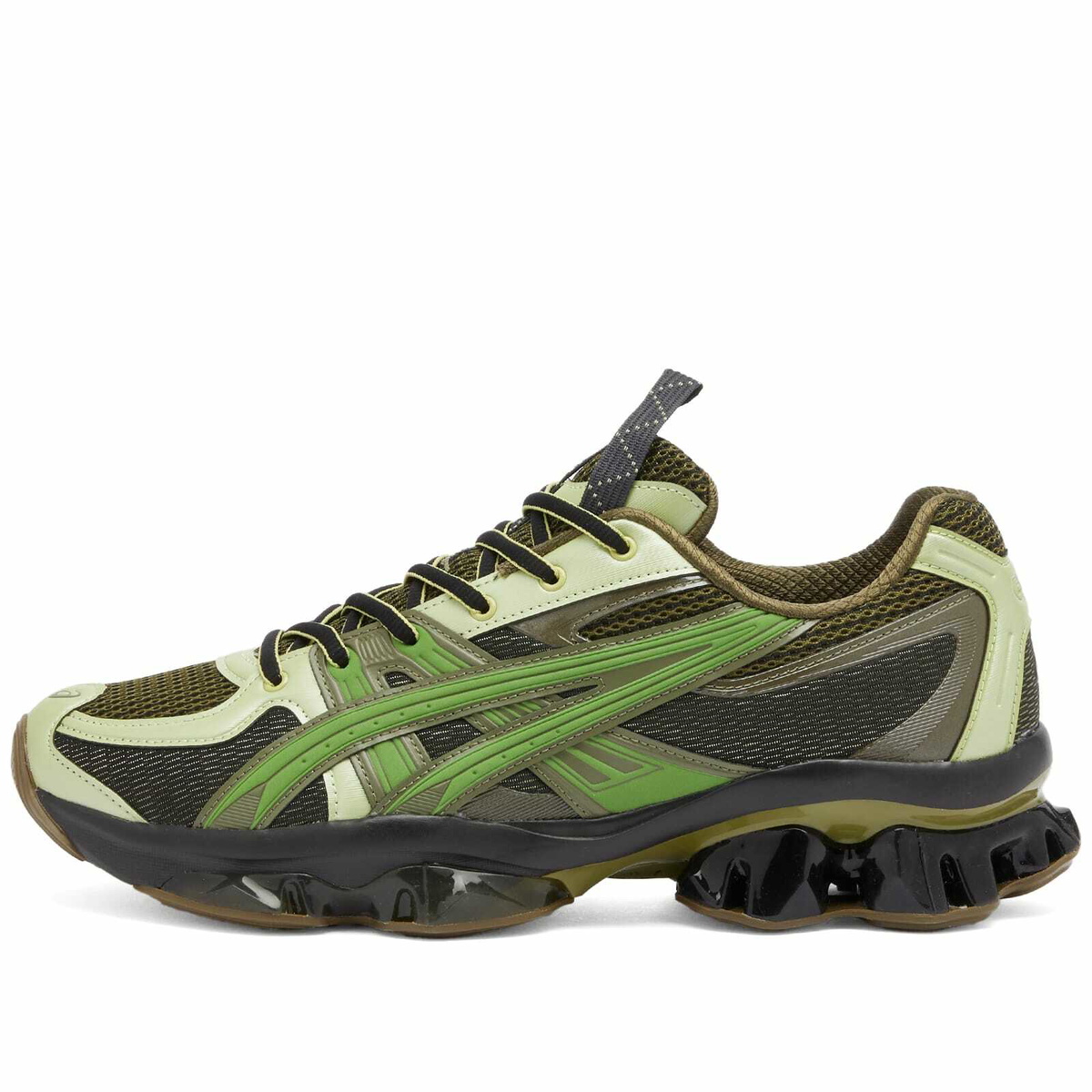 Asics Men's US5-S GEL-QUANTUM KINETIC Sneakers in Moss/Bamboo ASICS
