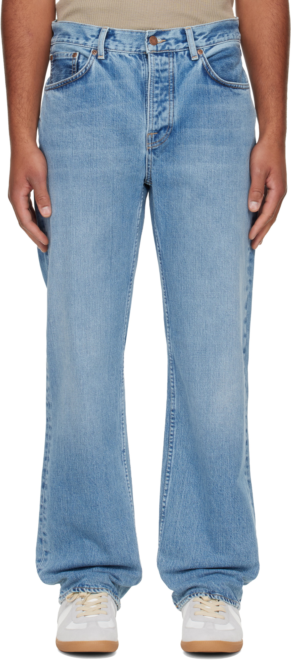 Nudie Jeans Blue Tuff Tony Jeans Nudie Jeans Co