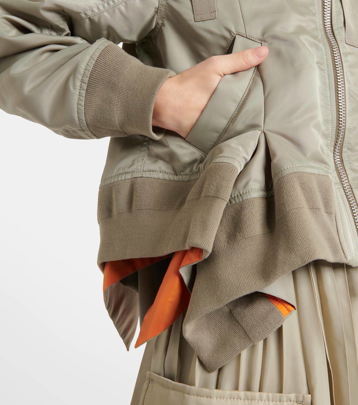 Sacai Twill bomber jacket Sacai