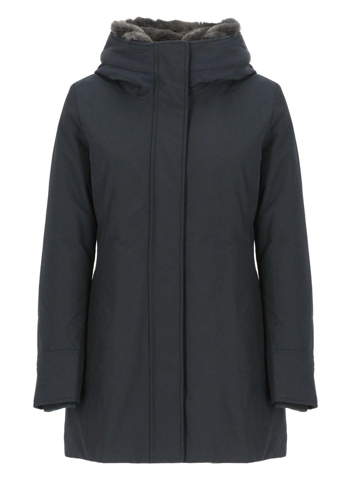 Woolrich Logo-patch Zip-up Padded Coat Woolrich