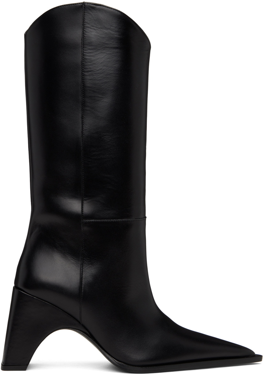 Coperni Black Bridge Cowboy Boots Coperni