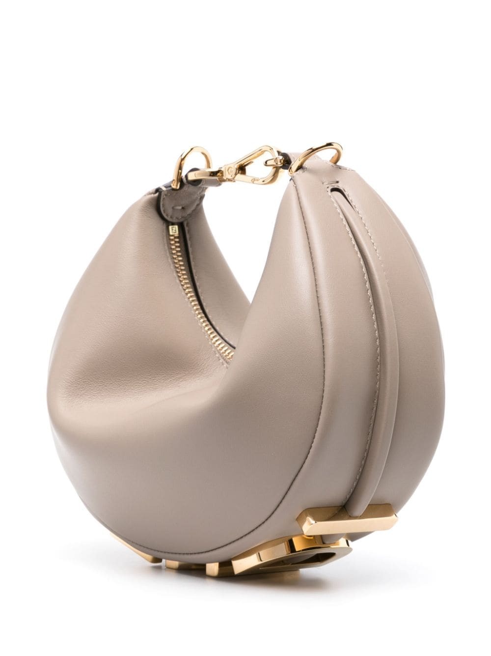 FENDI - Fendigraphy Mini Leather Shoulder Bag Fendi