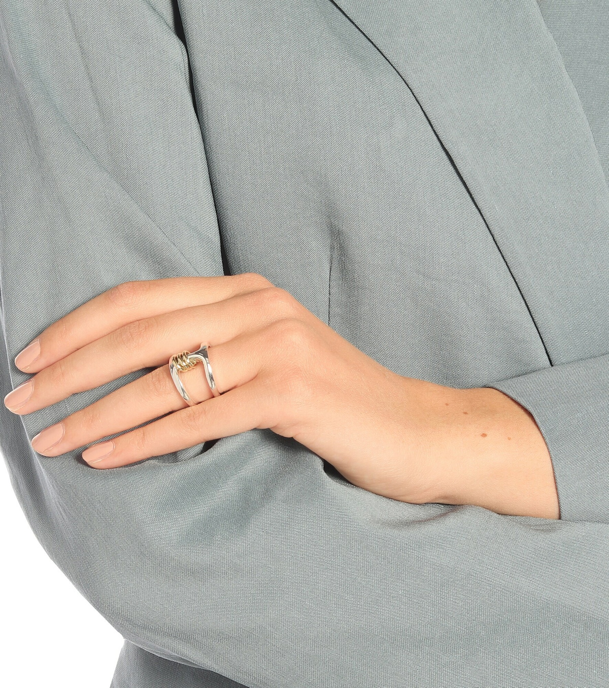 Spinelli Kilcollin - Phantom 18kt gold and silver ring Spinelli Kilcollin