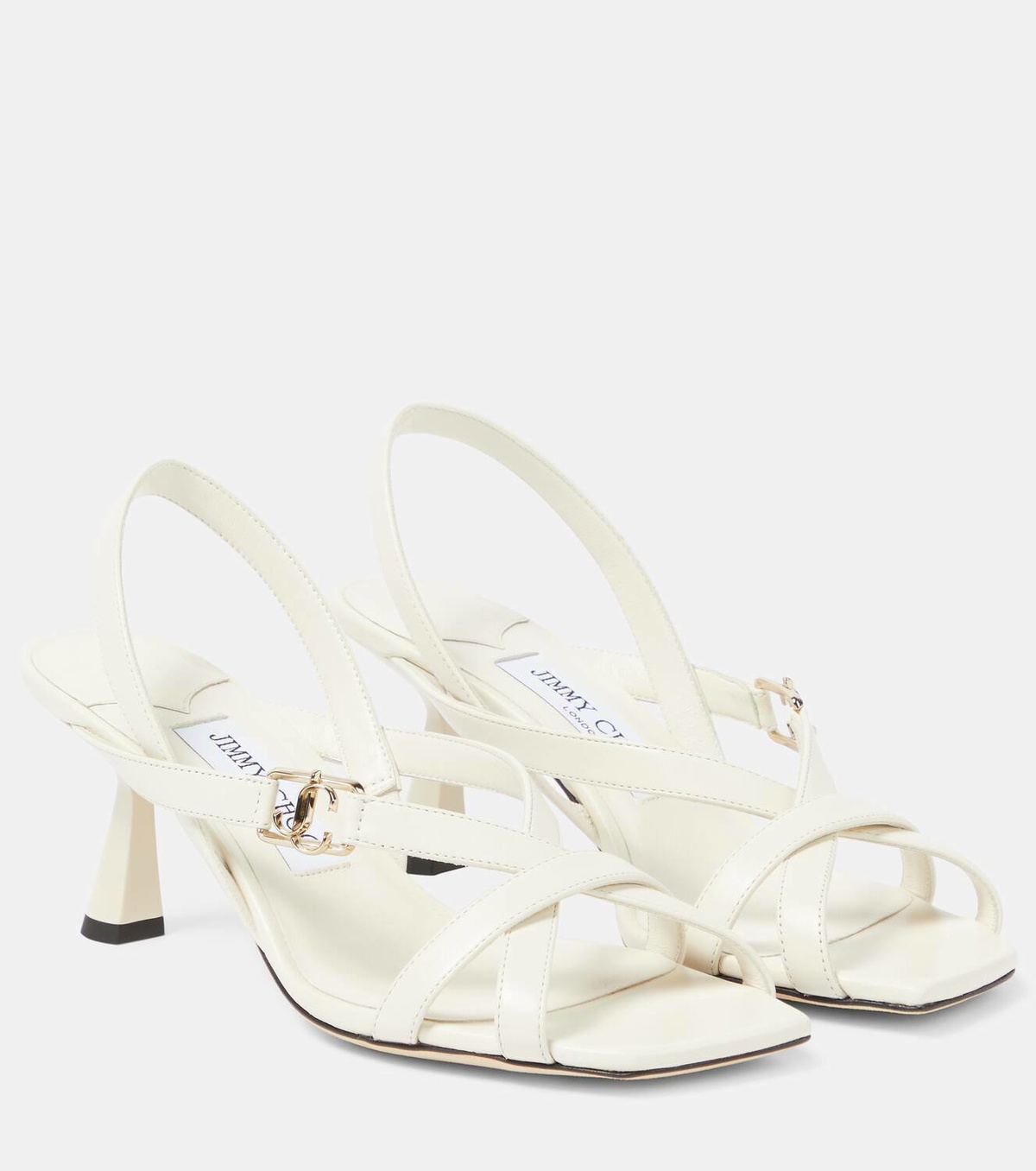 Jimmy Choo Jess 65 leather sandals Jimmy Choo