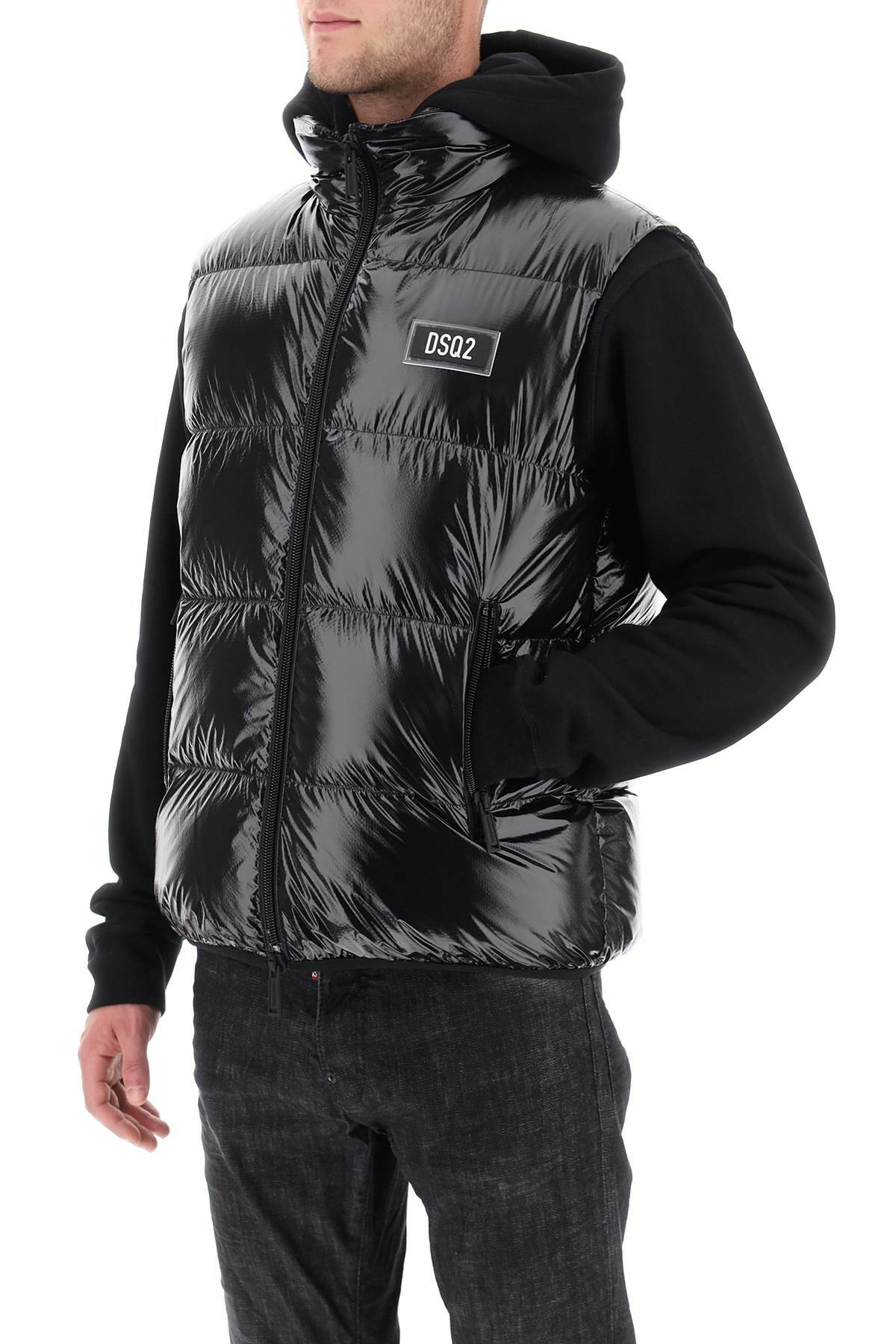 DSQUARED2 quilted down vest Black Dsquared2