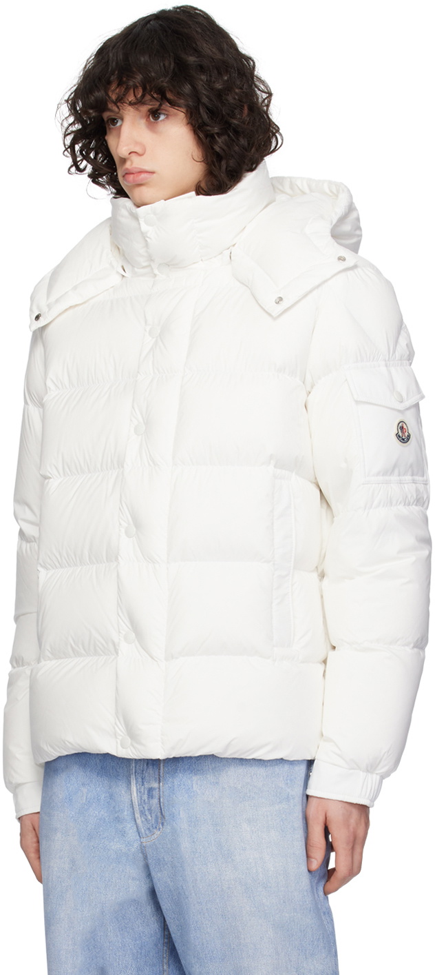 Moncler White Vezere Down Jacket Moncler