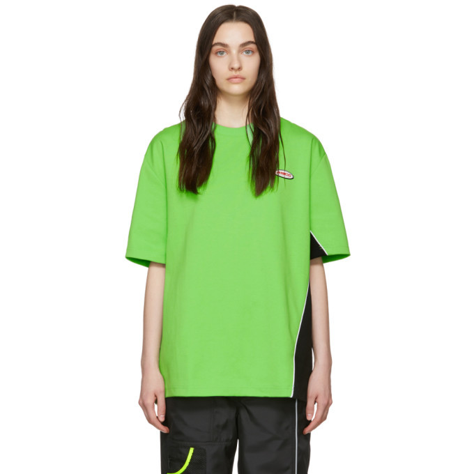 ADER error SSENSE Exclusive Green and Black ASCC Regular Fit T-Shirt ADER error