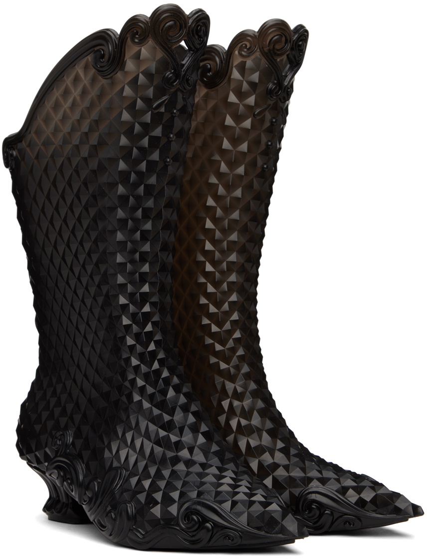 Y/Project Black Melissa Edition Court Boots Y/Project