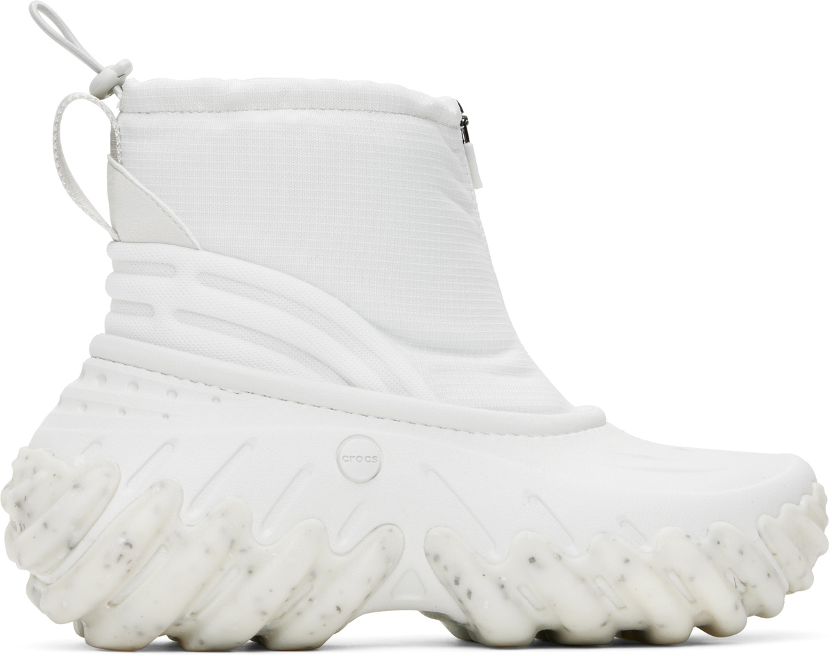Crocs White Echo Boot Z Shield Boots Crocs