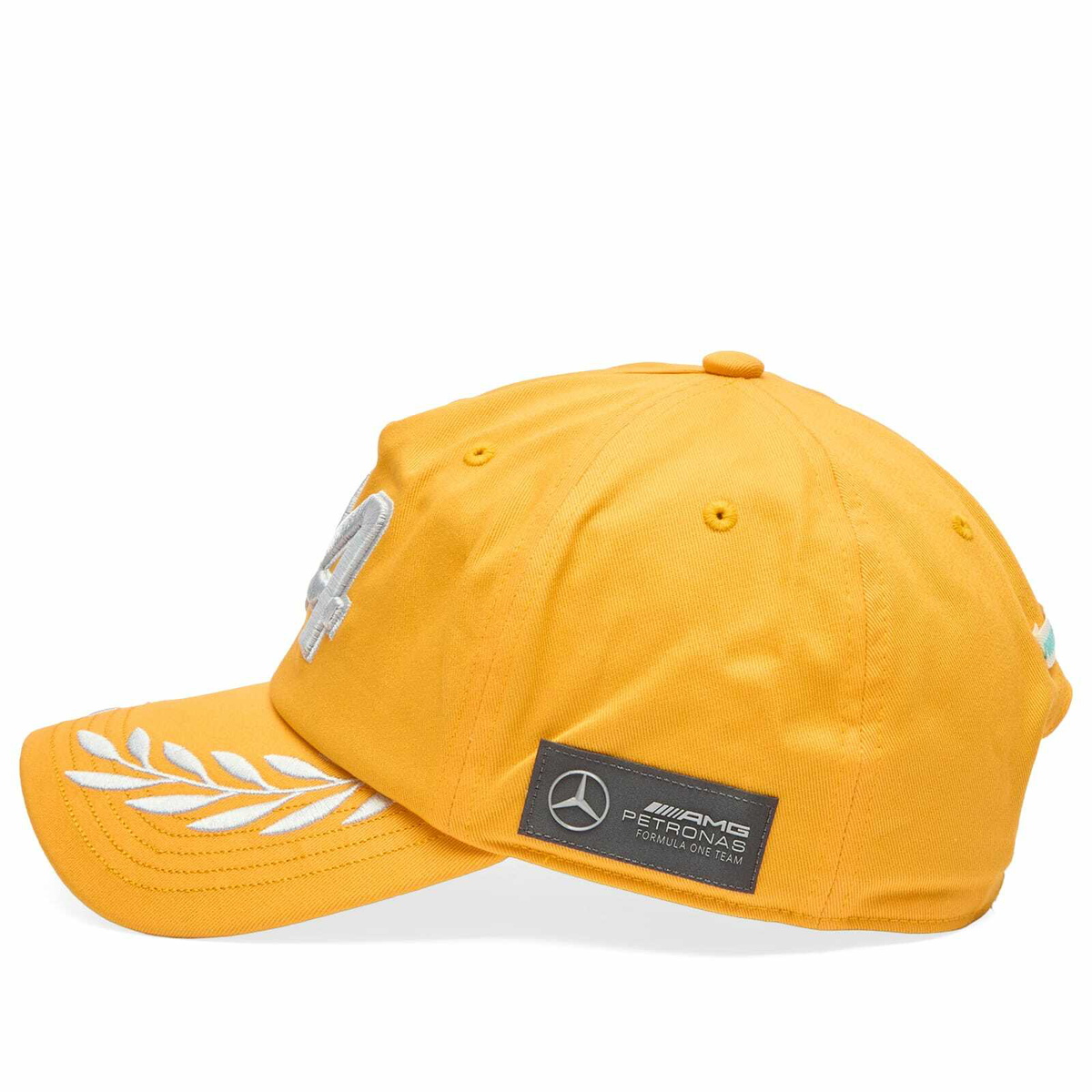 Adidas Men's x Bad Bunny x Mercedes F1 Cap in Collegiate Gold adidas