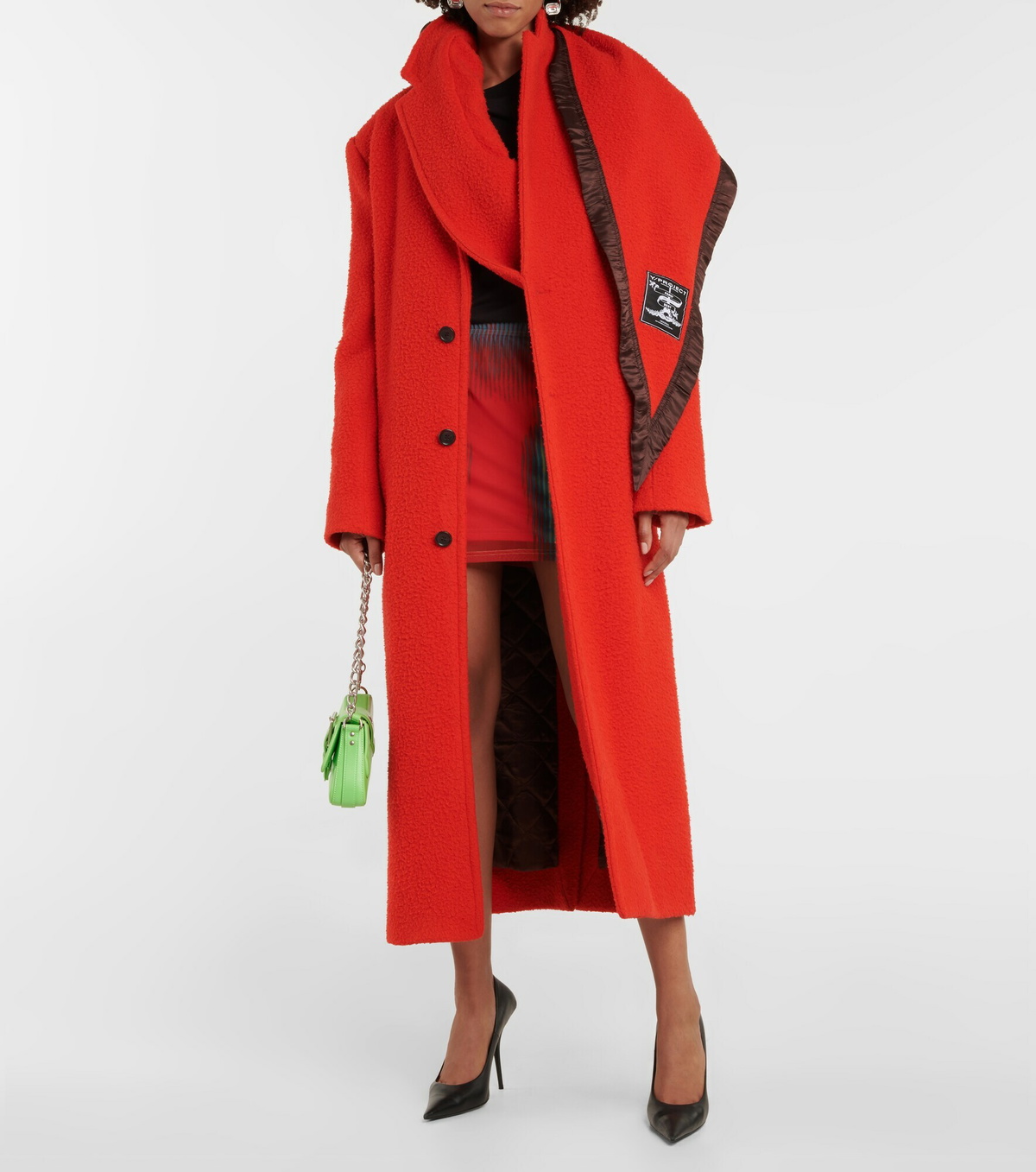 Y/Project - Wool and cashmere coat Y/Project