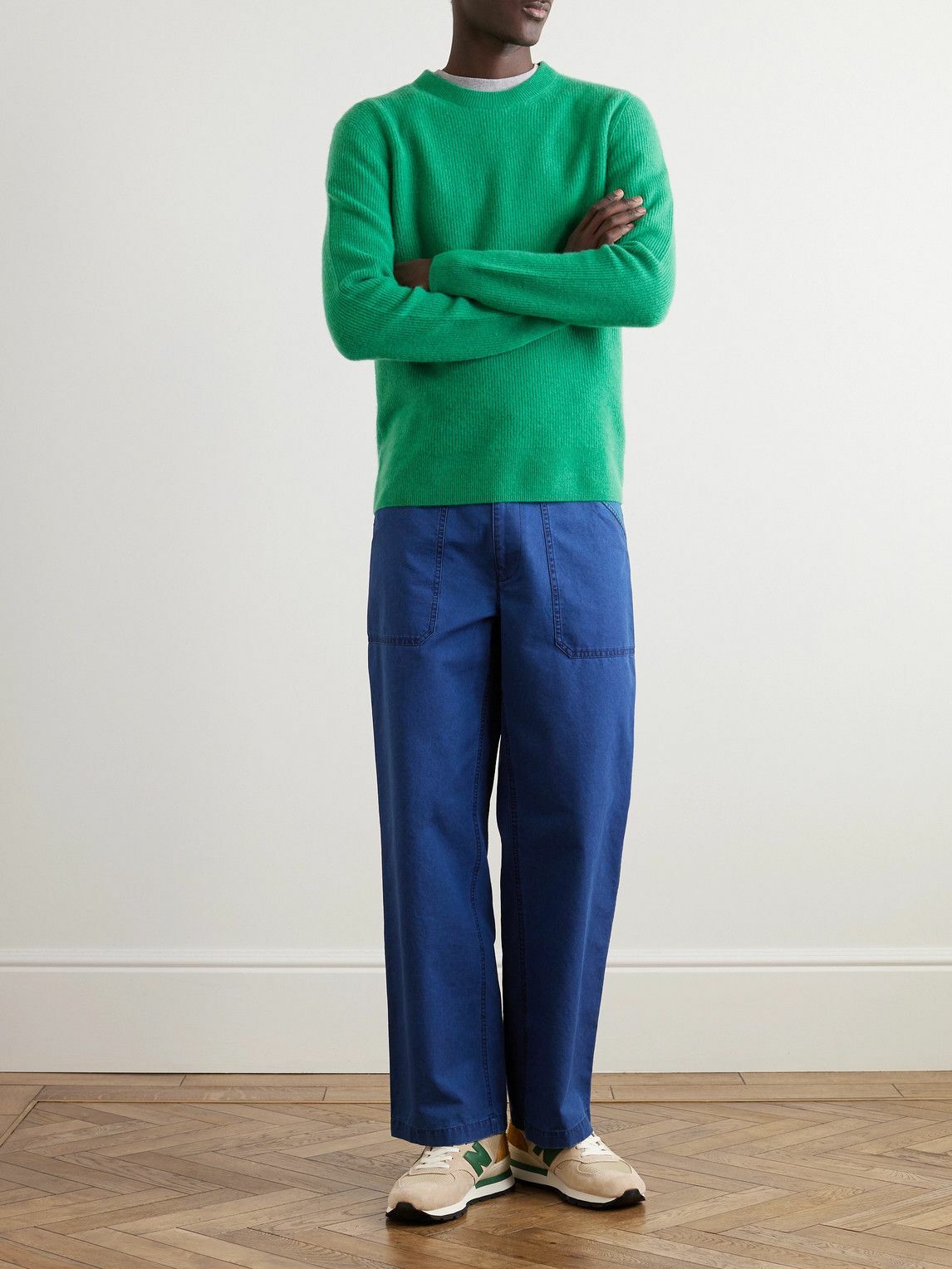 Alex Mill - Jordan Cashmere Sweater - Green Alex Mill