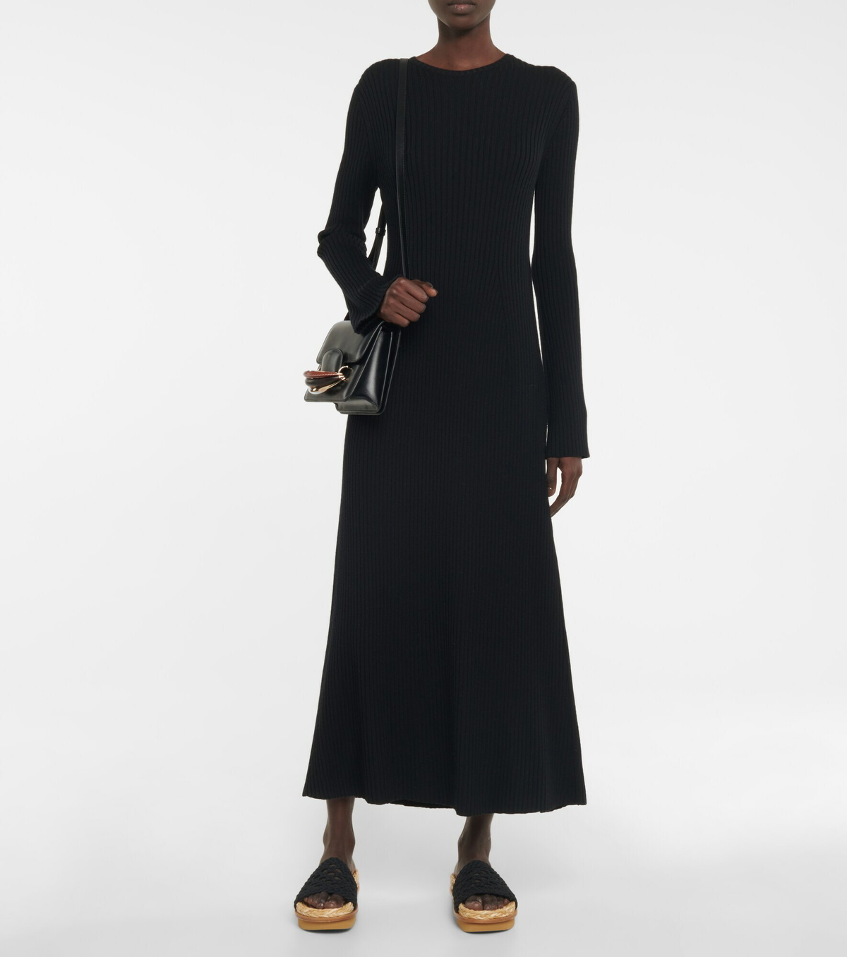 Chloe - Wavy woven slides Chloe